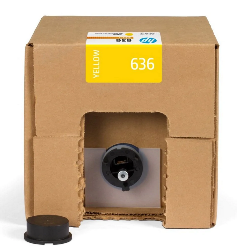 HP 636 3L YELLOW STITCH INK | Aarque