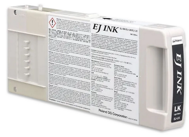 ROLAND EJ INK 1000ML LIGHT BLACK | Aarque