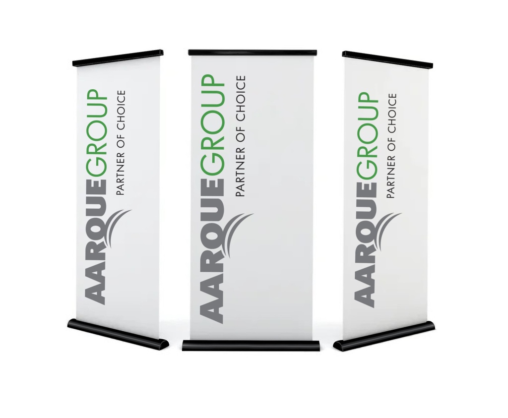 EXPLAY ROLL UP PRESTIGE 960MM BLACK | Aarque