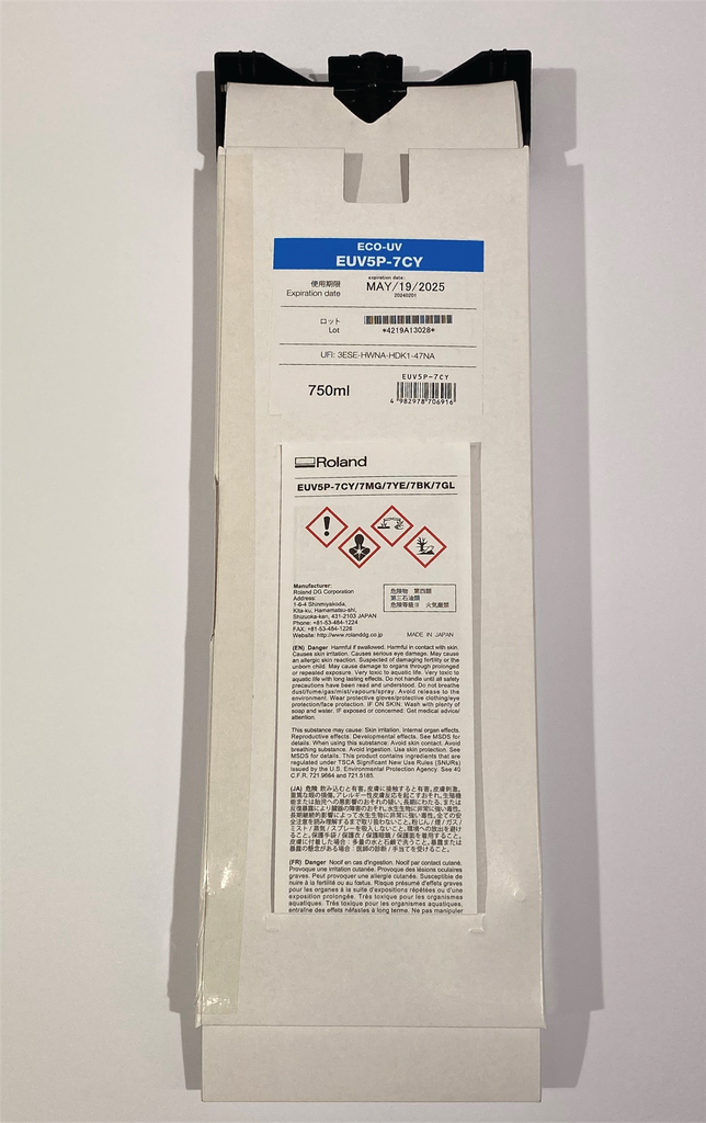 ROLAND MO 750ML INK CYAN | Aarque